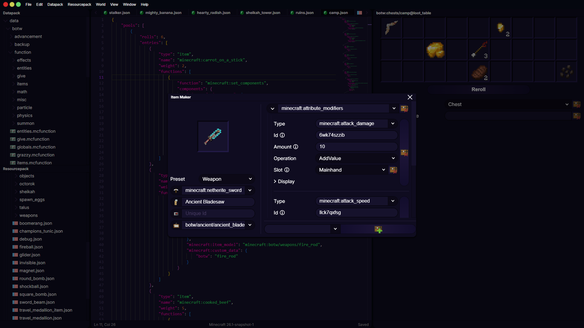 Scythe — The IDE for Minecraft Datapacks